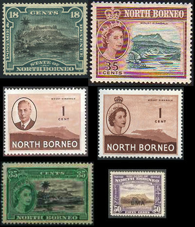 Mt. Kinabalu Stamps - MySabah.com