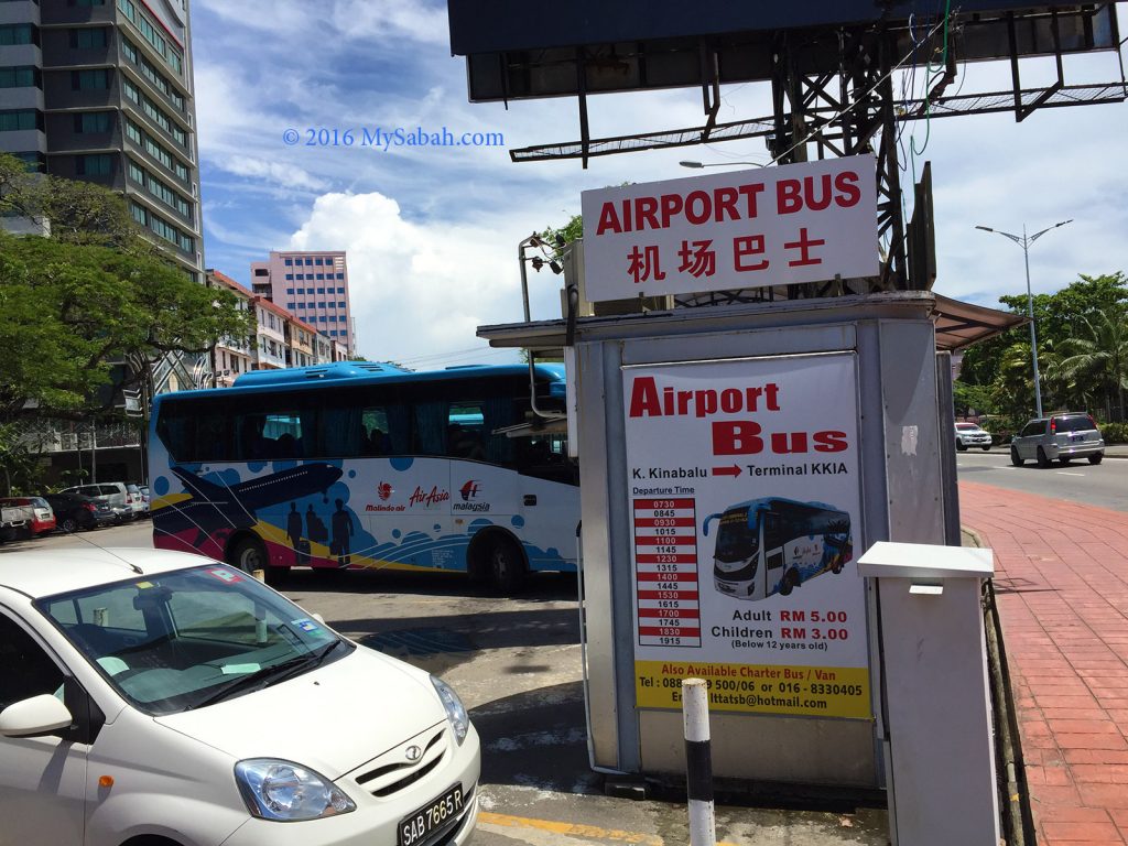 Bus Service between Kota Kinabalu and KKIA Airports (Terminal 1 & 2 ...