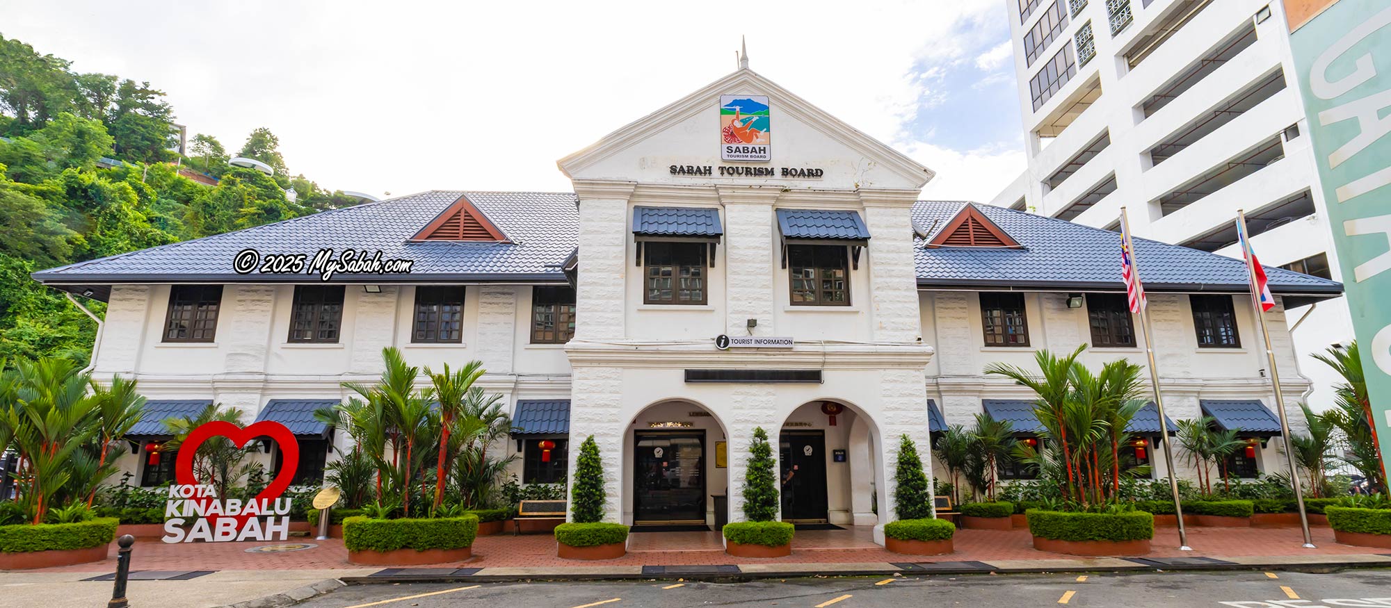 Sabah Tourism Building, the 100+ years old office - MySabah.com