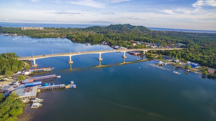 Best Sunrise View of Sabah at Mengkabong River Bridge - MySabah.com