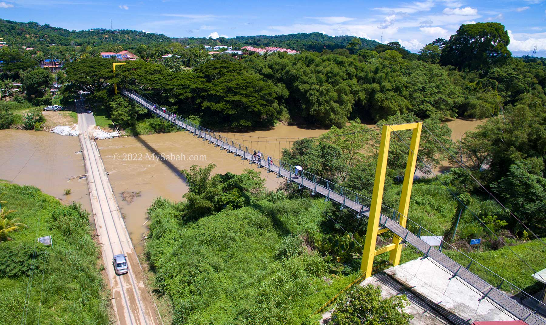 Jambatan Tamparuli, the most famous bridge of Sabah - MySabah.com
